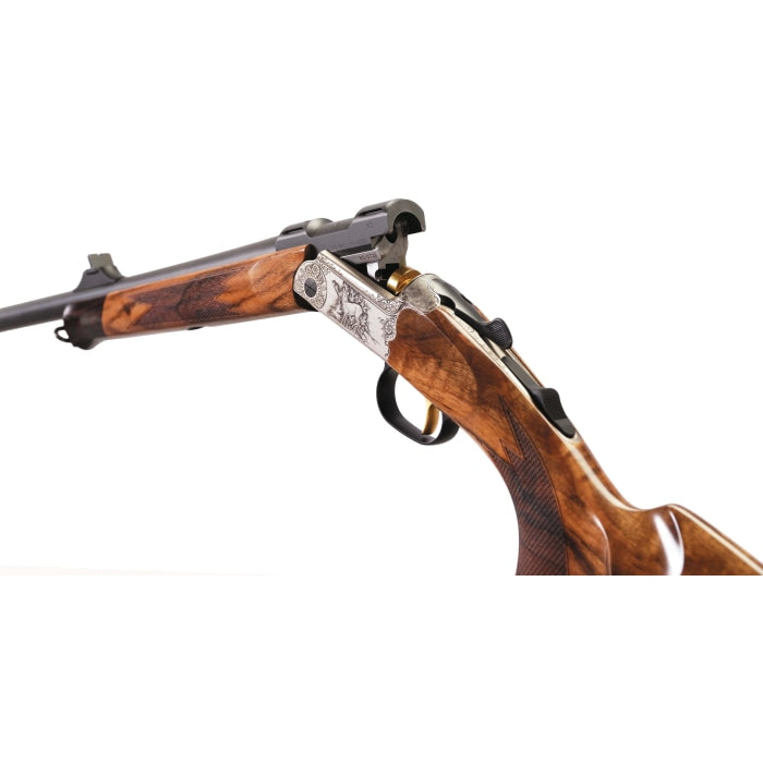 Carabine Kipplauf Merkel K5 gravée chasse Grade 5 - ChasseTir.com